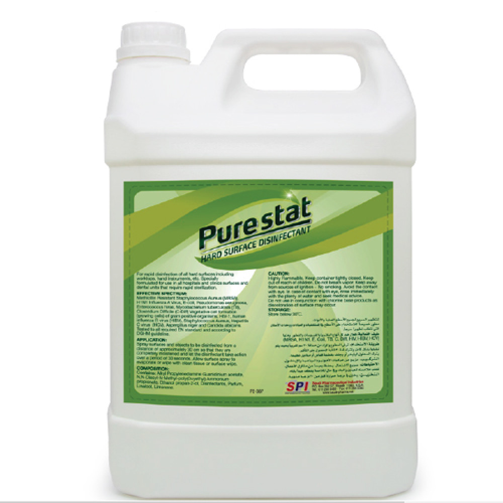 SPI Purestat Surface Disinfectant 5L - spama medical